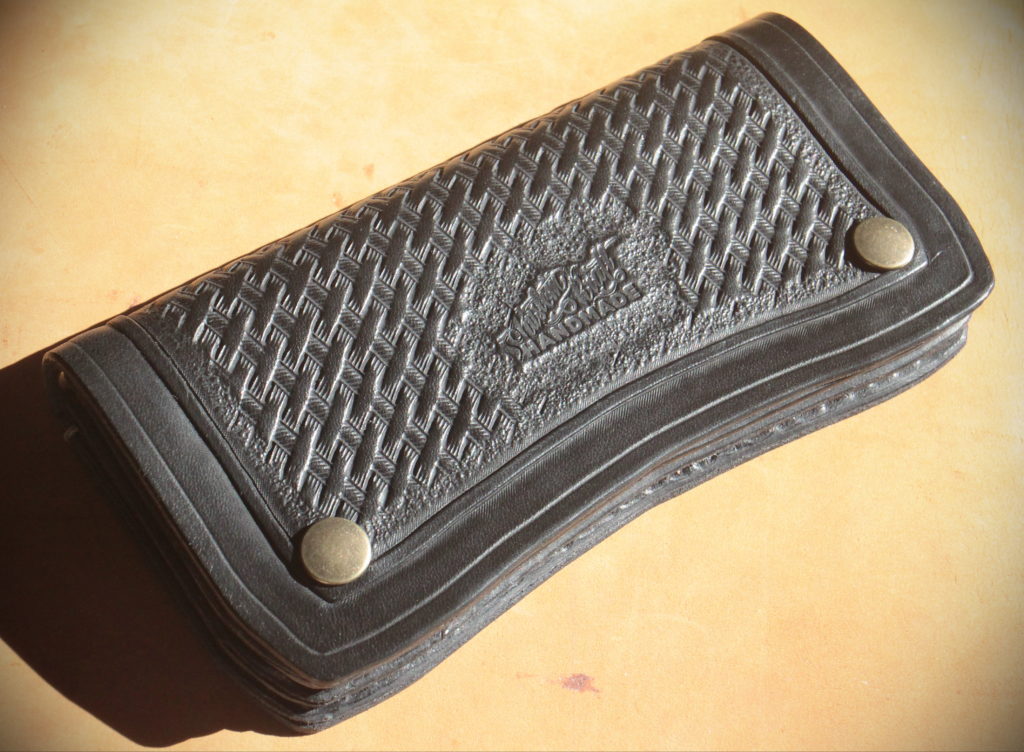 Basket Wave Wallet - kustomkraft handmade boots